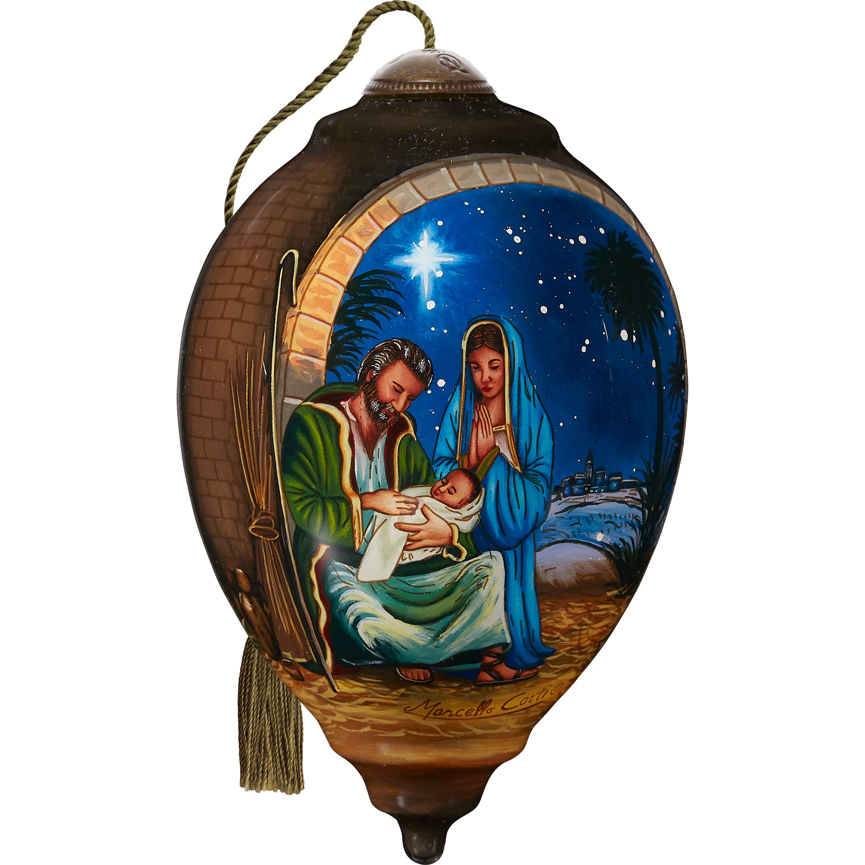Behold Emmanuel Ornament – Ne'Qwa Art